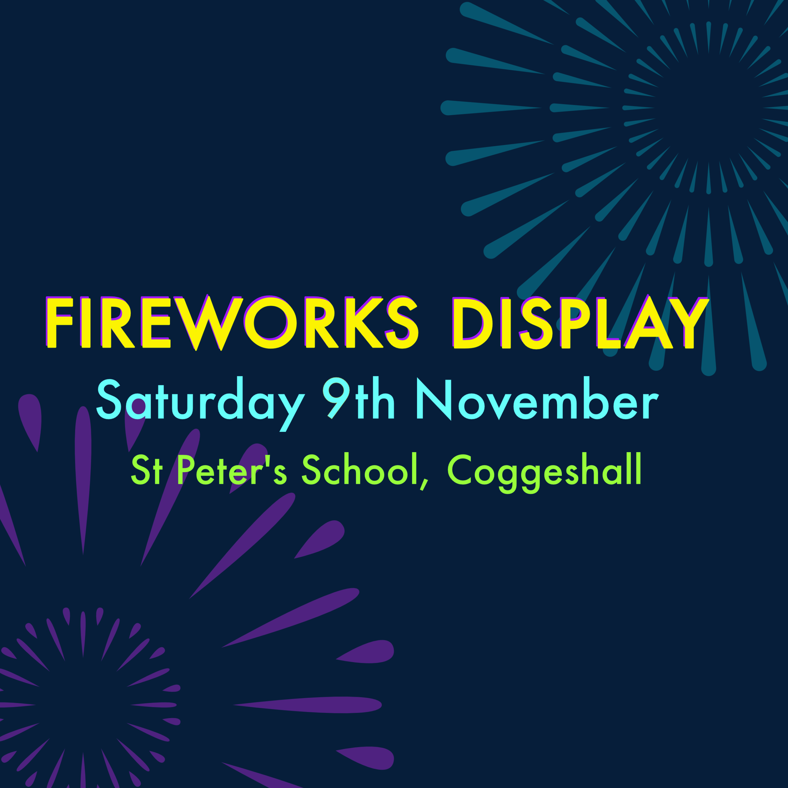 Fireworks Night - What's On - Love Coggeshall